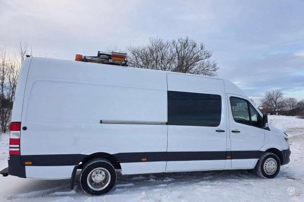 White Mercedes-Benz Sprinter 2014 in Siauliai, with an engine capacity of 2.20 L and mileage of 103 thousand km for 15400 €, photo 2 on AUTOMOTO.COM.LV
