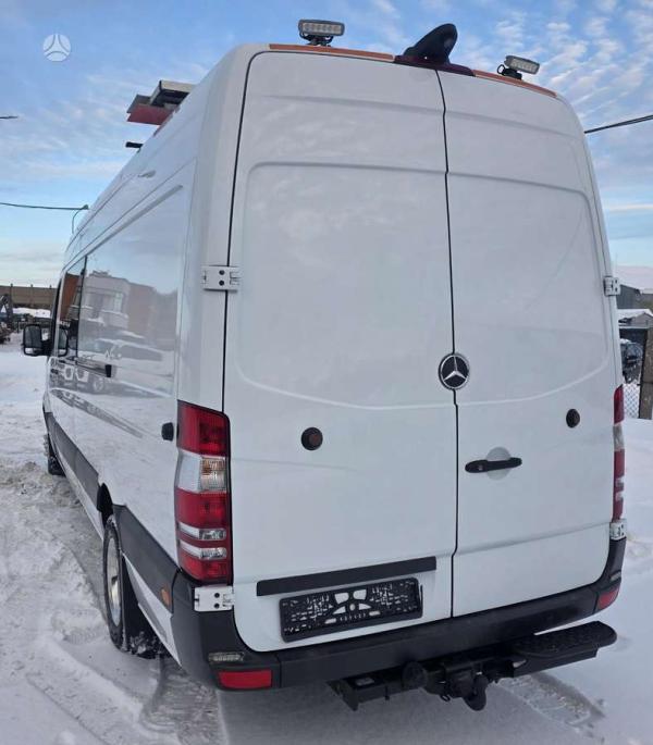 White Mercedes-Benz Sprinter 2014 in Siauliai, with an engine capacity of 2.20 L and mileage of 103 thousand km for 15400 €, photo 5 on AUTOMOTO.COM.LV