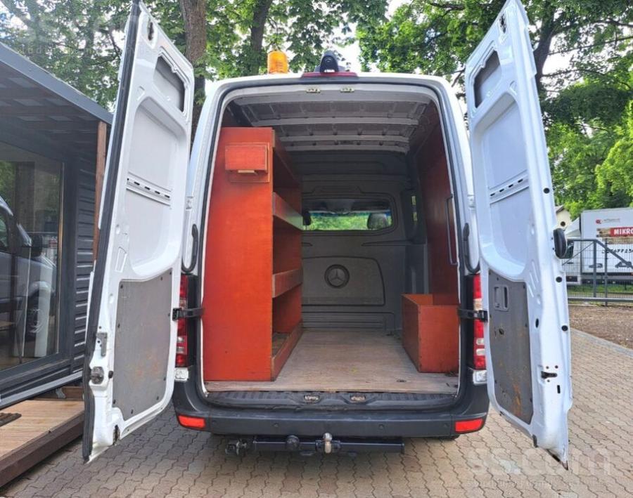 Balts Mercedes-Benz Sprinter 2014 Rīga, ar dzinēja tilpumu 2.20 L un nobraukumu 0 tūkst. km par 17545 €, foto 15 vietnē AUTOMOTO.COM.LV