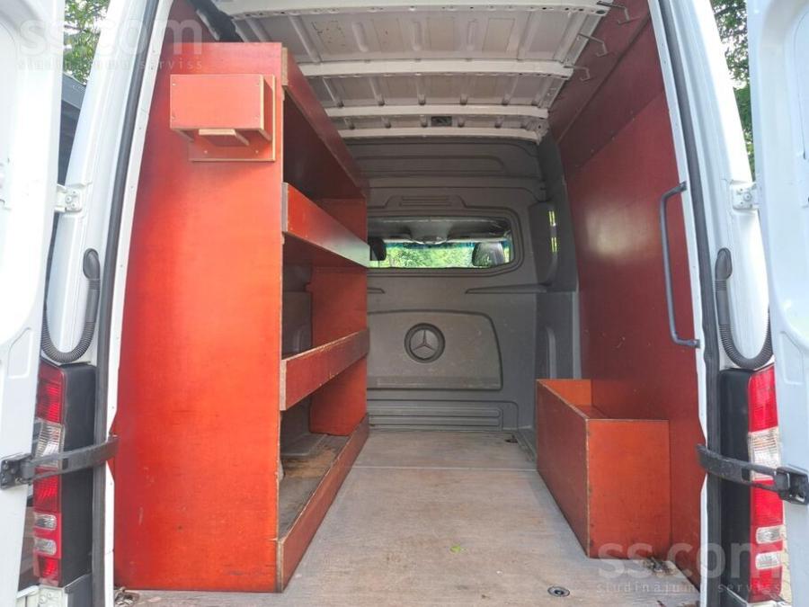 Balts Mercedes-Benz Sprinter 2014 Rīga, ar dzinēja tilpumu 2.20 L un nobraukumu 0 tūkst. km par 17545 €, foto 16 vietnē AUTOMOTO.COM.LV