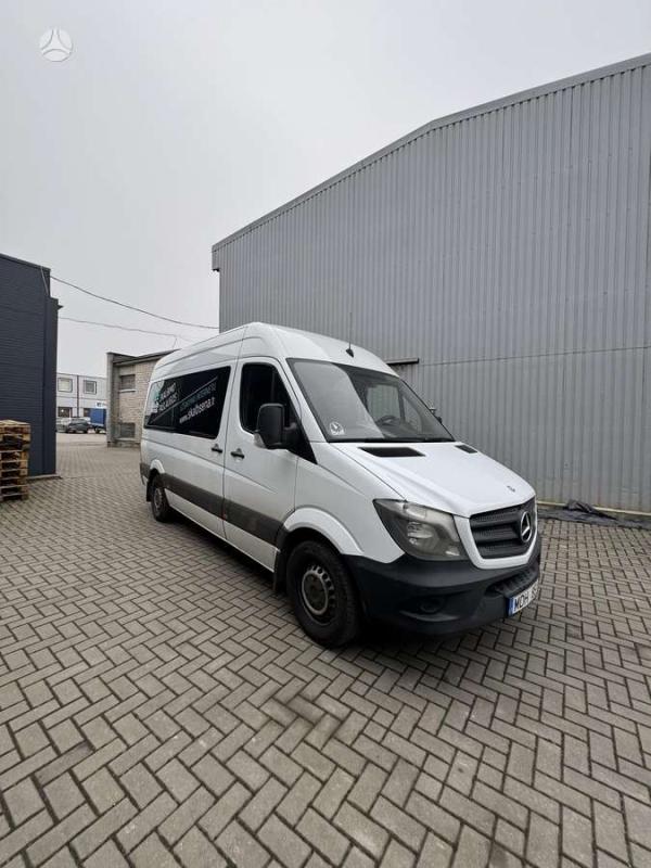White Mercedes-Benz Sprinter 2014 in Kaunas, with an engine capacity of 2.14 L and mileage of 624 thousand km for 12100 €, photo 3 on AUTOMOTO.COM.LV