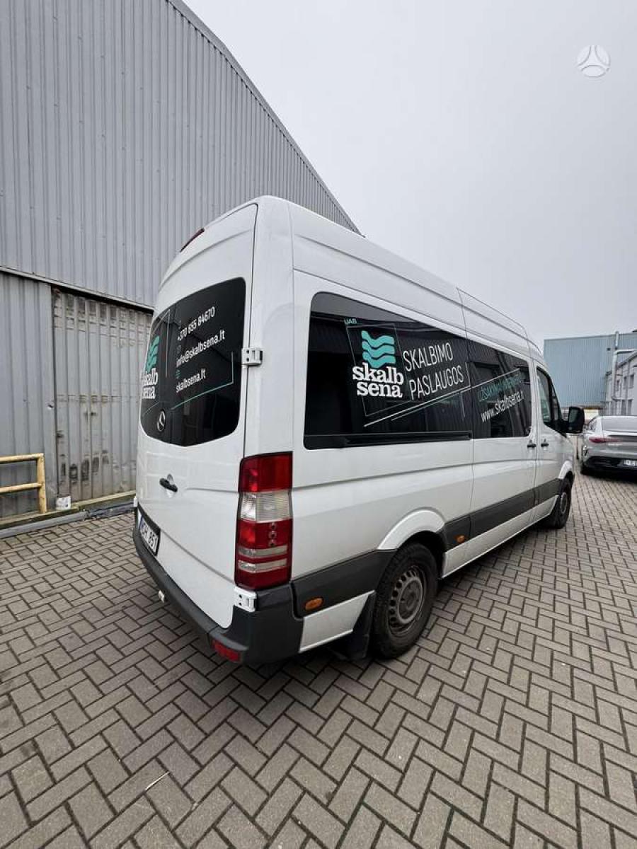 Balts Mercedes-Benz Sprinter 2014 Kauņa, ar dzinēja tilpumu 2.14 L un nobraukumu 624 tūkst. km par 12100 €, foto 7 vietnē AUTOMOTO.COM.LV