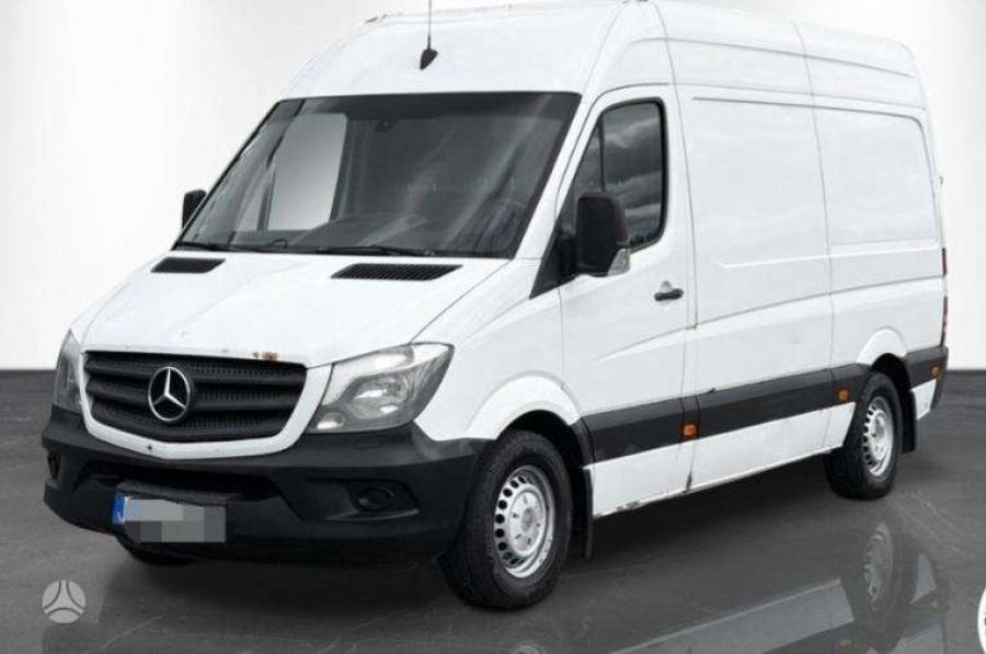 Balts Mercedes-Benz Sprinter 2014 Marijampole, ar dzinēja tilpumu 2.14 L un nobraukumu 400 tūkst. km par 7700 €, foto 1 vietnē AUTOMOTO.COM.LV