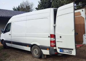White Mercedes-Benz Sprinter 2014 in Kaunas, with an engine capacity of 2.14 L and mileage of 228 thousand km for 11500 €, photo  on AUTOMOTO.COM.LV
