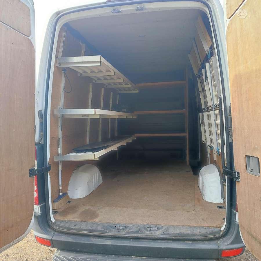 White Mercedes-Benz Sprinter 2014 in Kaunas, with an engine capacity of 2.14 L and mileage of 228 thousand km for 11500 €, photo 3 on AUTOMOTO.COM.LV
