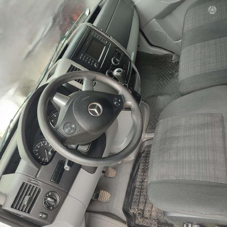 White Mercedes-Benz Sprinter 2014 in Kaunas, with an engine capacity of 2.14 L and mileage of 228 thousand km for 11500 €, photo 13 on AUTOMOTO.COM.LV