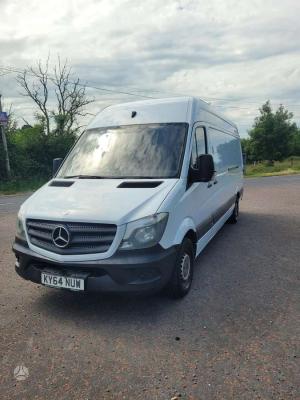 White Mercedes-Benz Sprinter 2014 in Marijampole, with an engine capacity of 2.14 L and mileage of 350 thousand km for 4200 €, photo 3 on AUTOMOTO.COM.LV