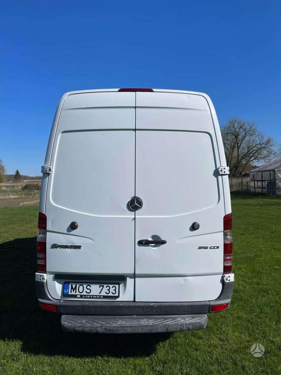 Balts Mercedes-Benz Sprinter 2014 Jonava, ar dzinēja tilpumu 2.15 L un nobraukumu 879 tūkst. km par 8500 €, foto 6 vietnē AUTOMOTO.COM.LV
