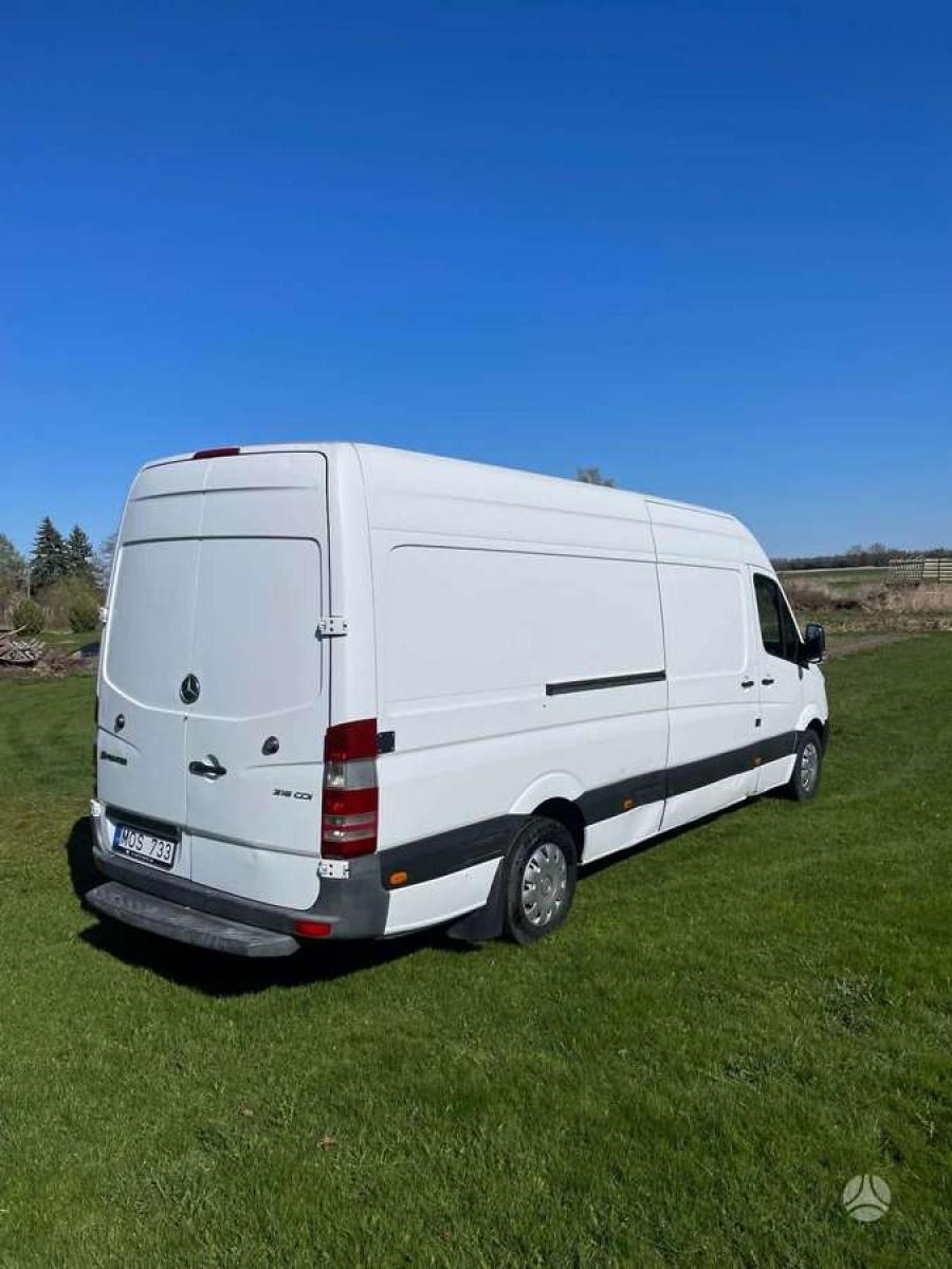 Balts Mercedes-Benz Sprinter 2014 Jonava, ar dzinēja tilpumu 2.15 L un nobraukumu 879 tūkst. km par 8500 €, foto 8 vietnē AUTOMOTO.COM.LV