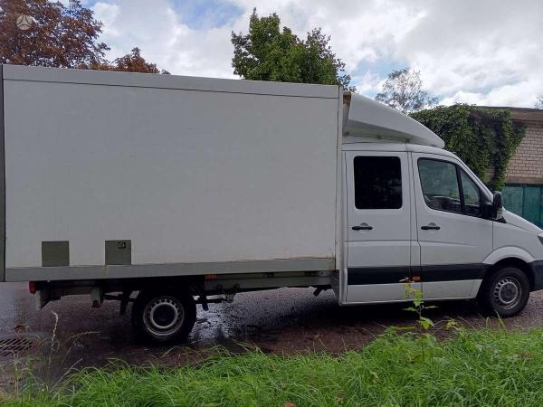 Balts Mercedes-Benz Sprinter 2014 Viļņa, ar dzinēja tilpumu 2.14 L un nobraukumu 455 tūkst. km par 12700 €, foto 5 vietnē AUTOMOTO.COM.LV