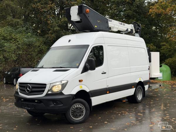 Balts Mercedes-Benz Sprinter 2014 Kauņa, ar dzinēja tilpumu 2.20 L un nobraukumu 105 tūkst. km par 22750 €, foto 1 vietnē AUTOMOTO.COM.LV