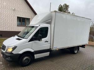 Balts Mercedes-Benz Sprinter 2015 Molėtai, ar dzinēja tilpumu 2.20 L un nobraukumu 230 tūkst. km par 15800 €, foto  vietnē AUTOMOTO.COM.LV