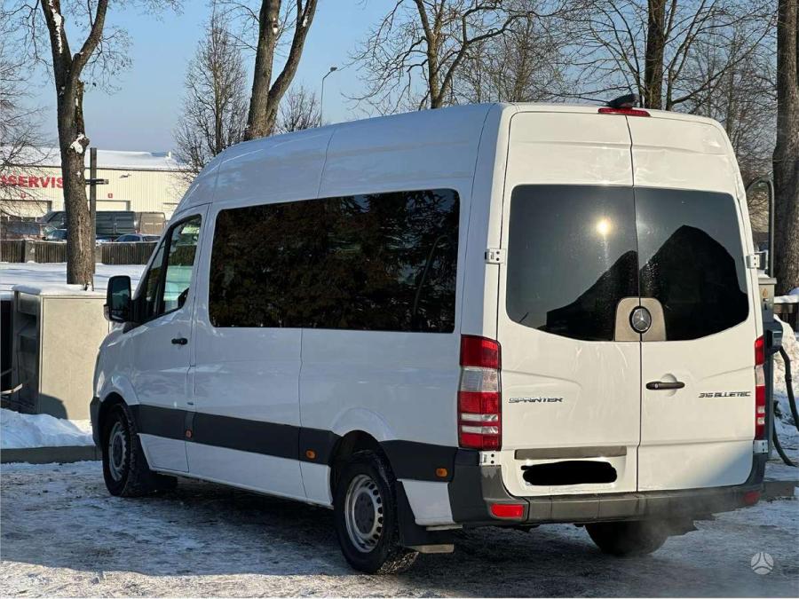 Balts Mercedes-Benz Sprinter 2015 Tauragė, ar dzinēja tilpumu 2.14 L un nobraukumu 320 tūkst. km par 8200 €, foto 2 vietnē AUTOMOTO.COM.LV