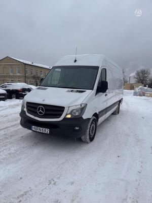 Balts Mercedes-Benz Sprinter 2015 Viļņa, ar dzinēja tilpumu 2.14 L un nobraukumu 291 tūkst. km par 8700 €, foto  vietnē AUTOMOTO.COM.LV