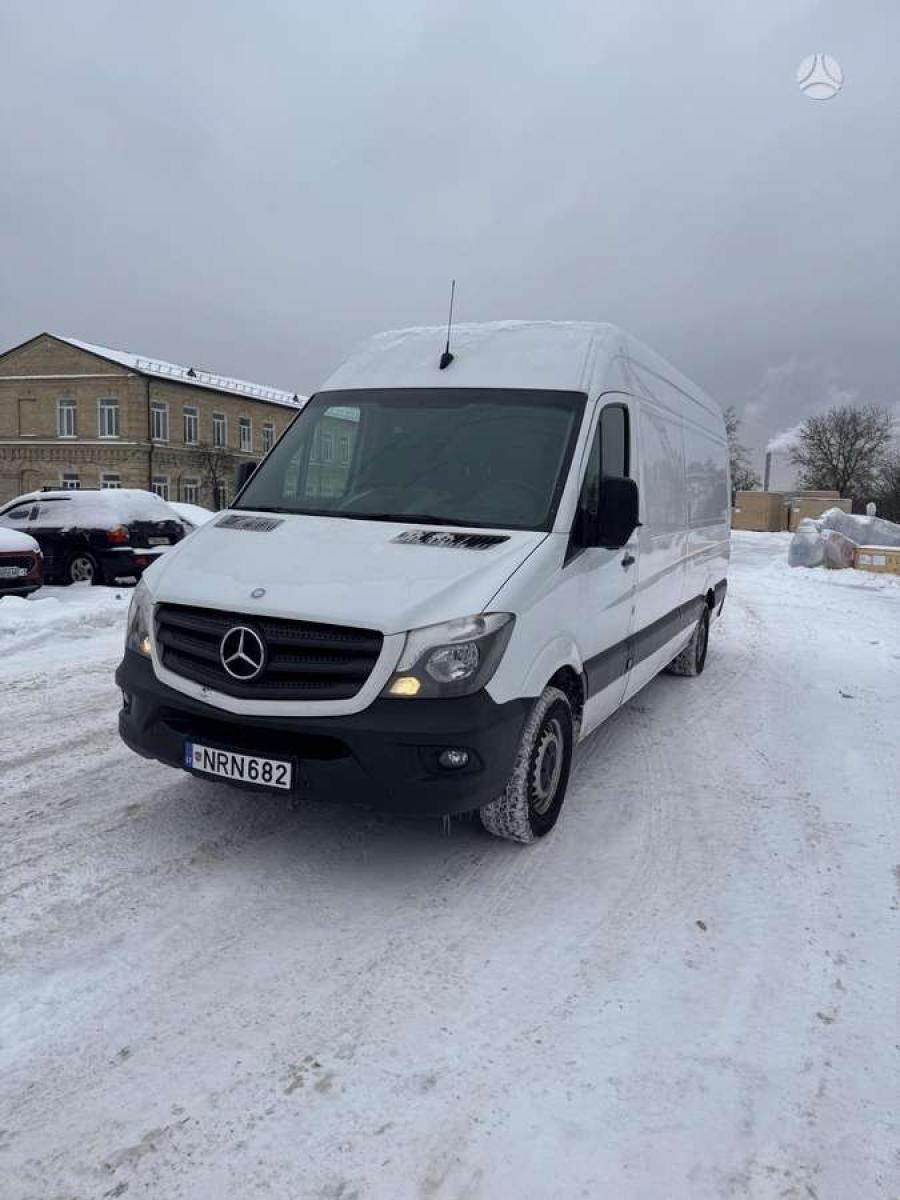 Balts Mercedes-Benz Sprinter 2015 Viļņa, ar dzinēja tilpumu 2.14 L un nobraukumu 291 tūkst. km par 8700 €, foto 1 vietnē AUTOMOTO.COM.LV