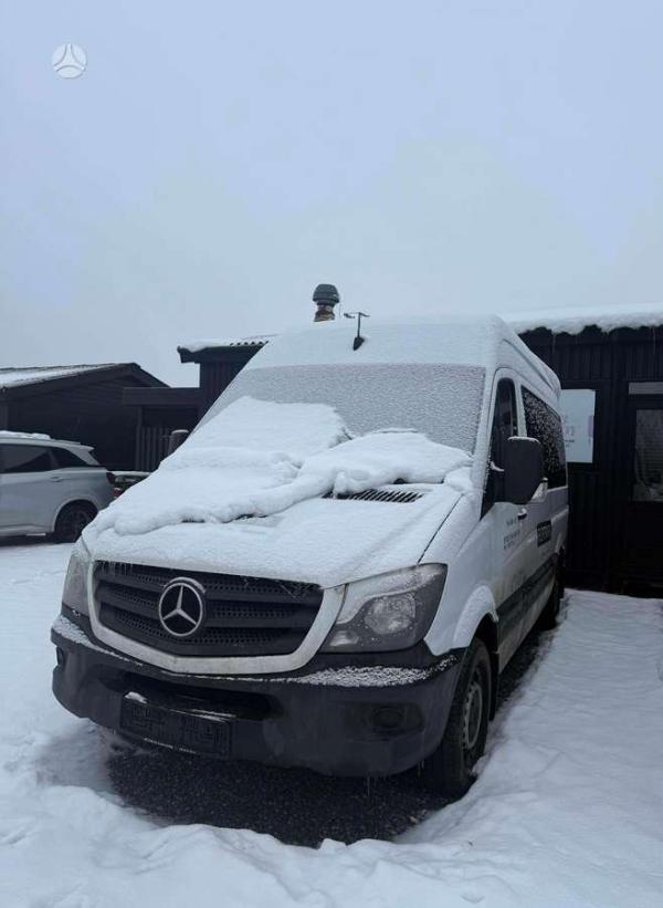 White Mercedes-Benz Sprinter 2015 in Vilkaviskis, with an engine capacity of 2.20 L and mileage of 400 thousand km for 9000 €, photo 1 on AUTOMOTO.COM.LV