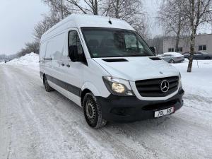 White Mercedes-Benz Sprinter 2015 in Vilnius, with an engine capacity of 2.20 L and mileage of 280 thousand km for 8900 €, photo  on AUTOMOTO.COM.LV