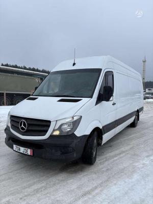 White Mercedes-Benz Sprinter 2015 in Vilnius, with an engine capacity of 2.20 L and mileage of 364 thousand km for 9800 €, photo  on AUTOMOTO.COM.LV