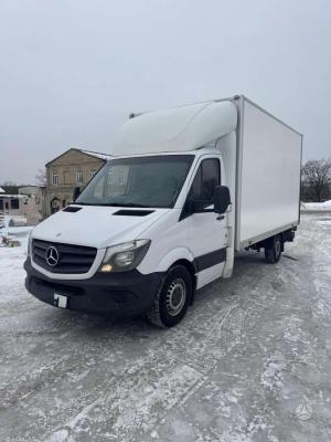 White Mercedes-Benz Sprinter 2015 in Vilnius, with an engine capacity of 2.99 L and mileage of 236 thousand km for 12000 €, photo  on AUTOMOTO.COM.LV
