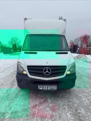 White Mercedes-Benz Sprinter 2015 in Vilnius, with an engine capacity of 2.99 L and mileage of 236 thousand km for 12000 €, photo 2 on AUTOMOTO.COM.LV