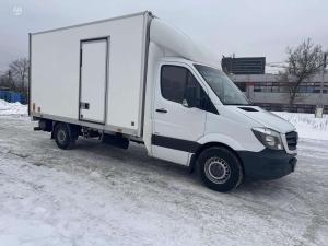 White Mercedes-Benz Sprinter 2015 in Vilnius, with an engine capacity of 2.99 L and mileage of 236 thousand km for 12000 €, photo 4 on AUTOMOTO.COM.LV