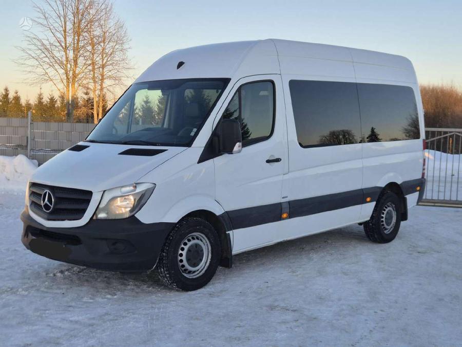 White Mercedes-Benz Sprinter 2015 in Taurage, with an engine capacity of 2.14 L and mileage of 320 thousand km for 8200 €, photo 1 on AUTOMOTO.COM.LV