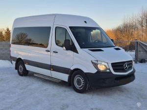 White Mercedes-Benz Sprinter 2015 in Taurage, with an engine capacity of 2.14 L and mileage of 320 thousand km for 8200 €, photo 4 on AUTOMOTO.COM.LV