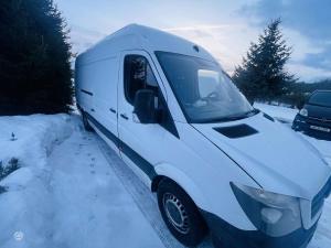 White Mercedes-Benz Sprinter 2015 in Vilnius, with an engine capacity of 2.10 L and mileage of 260 thousand km for 7700 €, photo 2 on AUTOMOTO.COM.LV