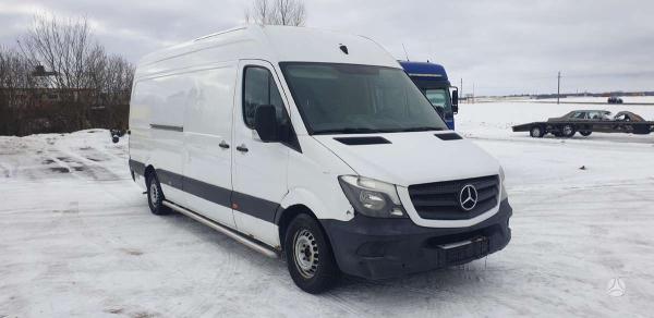 Balts Mercedes-Benz Sprinter 2015 Marijampole, ar dzinēja tilpumu 2.14 L un nobraukumu 409 tūkst. km par 7800 €, foto 1 vietnē AUTOMOTO.COM.LV