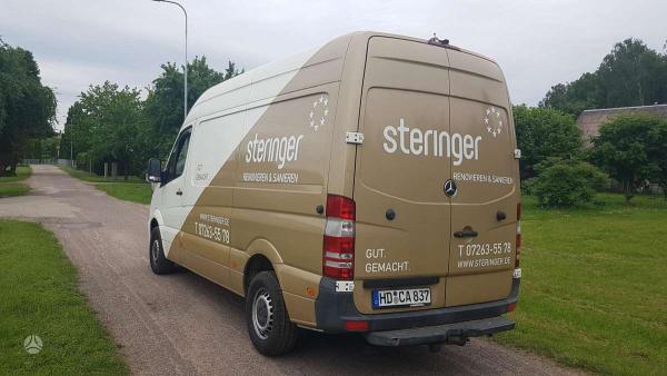 Balts Mercedes-Benz Sprinter 2015 Kauņa, ar dzinēja tilpumu 2.20 L un nobraukumu 242 tūkst. km par 7100 €, foto 4 vietnē AUTOMOTO.COM.LV
