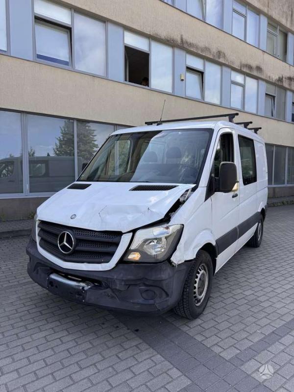 Balts Mercedes-Benz Sprinter 2015 Kauņa, ar dzinēja tilpumu 2.14 L un nobraukumu 253 tūkst. km par 5990 €, foto 1 vietnē AUTOMOTO.COM.LV