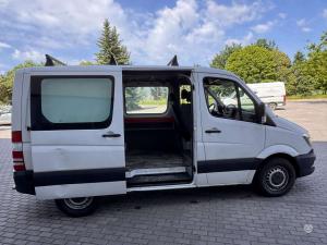 White Mercedes-Benz Sprinter 2015 in Kaunas, with an engine capacity of 2.14 L and mileage of 253 thousand km for 5990 €, photo 9 on AUTOMOTO.COM.LV