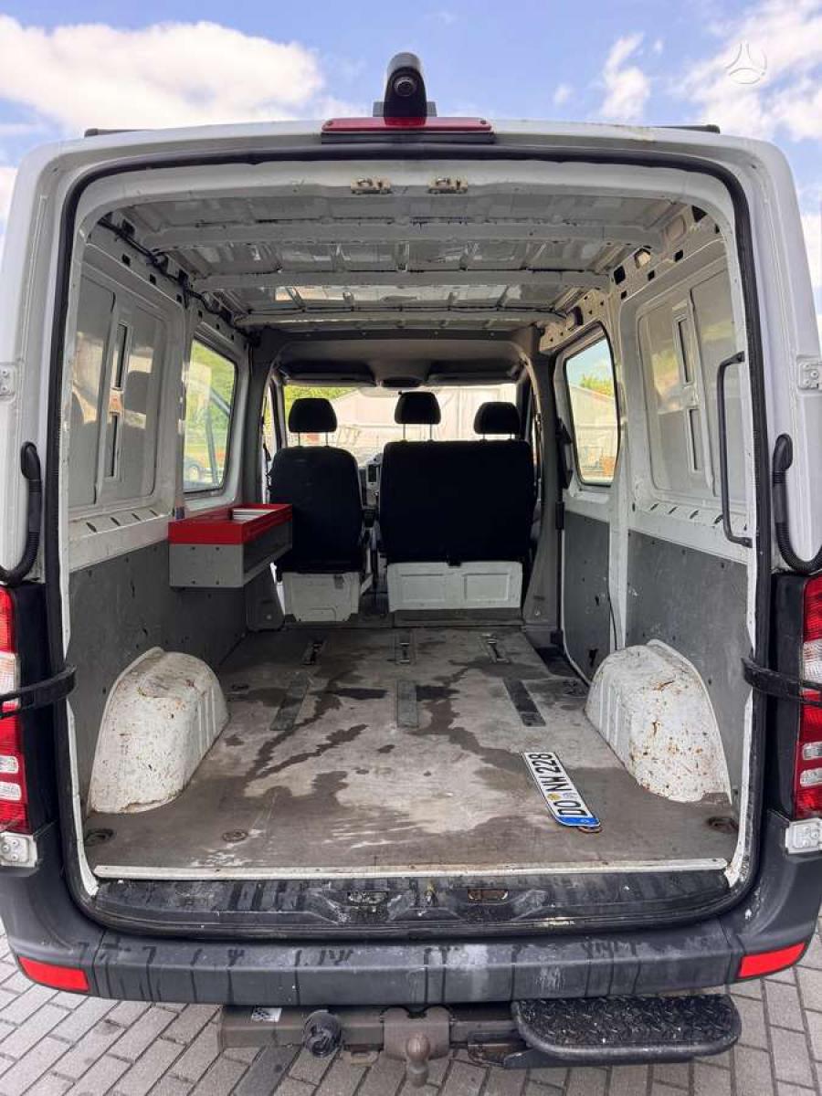 White Mercedes-Benz Sprinter 2015 in Kaunas, with an engine capacity of 2.14 L and mileage of 253 thousand km for 5990 €, photo 11 on AUTOMOTO.COM.LV