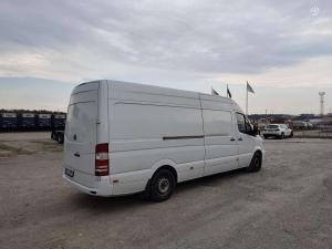 White Mercedes-Benz Sprinter 2015 in Vilnius, with an engine capacity of 2.14 L and mileage of 440 thousand km for 7900 €, photo 4 on AUTOMOTO.COM.LV