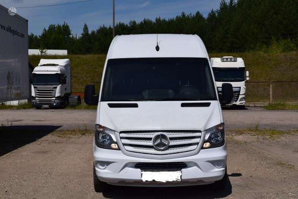 Белый Мерседес Спринтер 2015 в Вильнюс, объемом двигателя 2.14 л и пробегом 440 тыс. км за 5900 €, фото 2 на AUTOMOTO.COM.LV