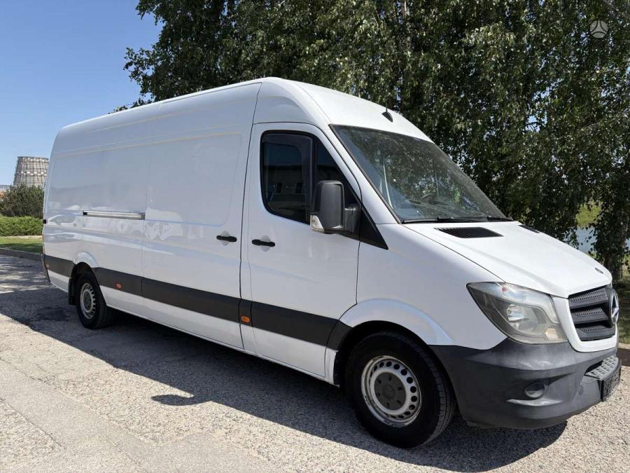 Balts Mercedes-Benz Sprinter 2015 Viļņa, ar dzinēja tilpumu 2.20 L un nobraukumu 360 tūkst. km par 7700 €, foto 1 vietnē AUTOMOTO.COM.LV
