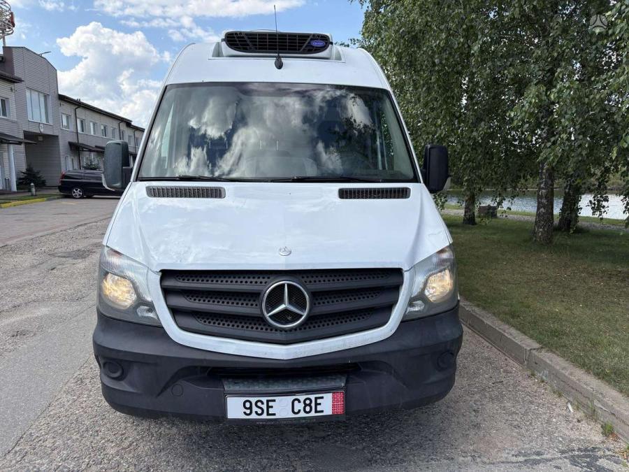 Balts Mercedes-Benz Sprinter 2015 Viļņa, ar dzinēja tilpumu 3.00 L un nobraukumu 334 tūkst. km par 8500 €, foto 1 vietnē AUTOMOTO.COM.LV