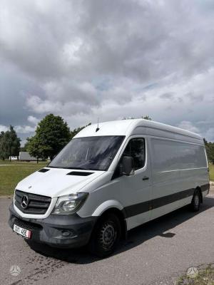 Balts Mercedes-Benz Sprinter 2015 Viļņa, ar dzinēja tilpumu 2.20 L un nobraukumu 314 tūkst. km par 7600 €, foto  vietnē AUTOMOTO.COM.LV