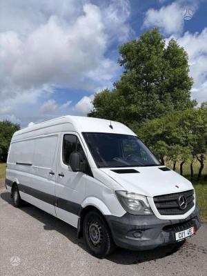 Balts Mercedes-Benz Sprinter 2015 Viļņa, ar dzinēja tilpumu 2.20 L un nobraukumu 314 tūkst. km par 7600 €, foto 3 vietnē AUTOMOTO.COM.LV