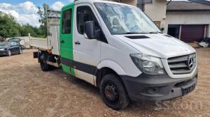 Balts Mercedes-Benz Sprinter 2015 Rīga, ar dzinēja tilpumu 2.20 L un nobraukumu 300 tūkst. km par 9000 €, foto  vietnē AUTOMOTO.COM.LV