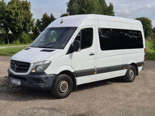 Balts Mercedes-Benz Sprinter 2015 Tauragė, ar dzinēja tilpumu 2.14 L un nobraukumu 320 tūkst. km par 8000 €, foto 1 vietnē AUTOMOTO.COM.LV