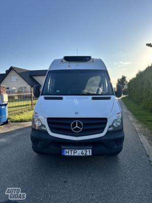 White Mercedes-Benz Sprinter 2015 in Varena, with an engine capacity of 2.20 L and mileage of 433 thousand km for 6800 €, photo 3 on AUTOMOTO.COM.LV