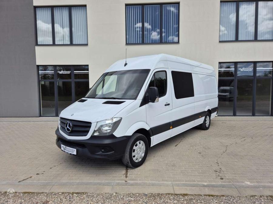 Balts Mercedes-Benz Sprinter 2015 Marijampole, ar dzinēja tilpumu 2.14 L un nobraukumu 278 tūkst. km par 14000 €, foto 4 vietnē AUTOMOTO.COM.LV