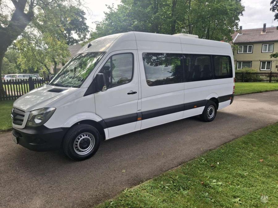 Balts Mercedes-Benz Sprinter 2015 Jurbarkas, ar dzinēja tilpumu 2.20 L un nobraukumu 260 tūkst. km par 18200 €, foto 1 vietnē AUTOMOTO.COM.LV