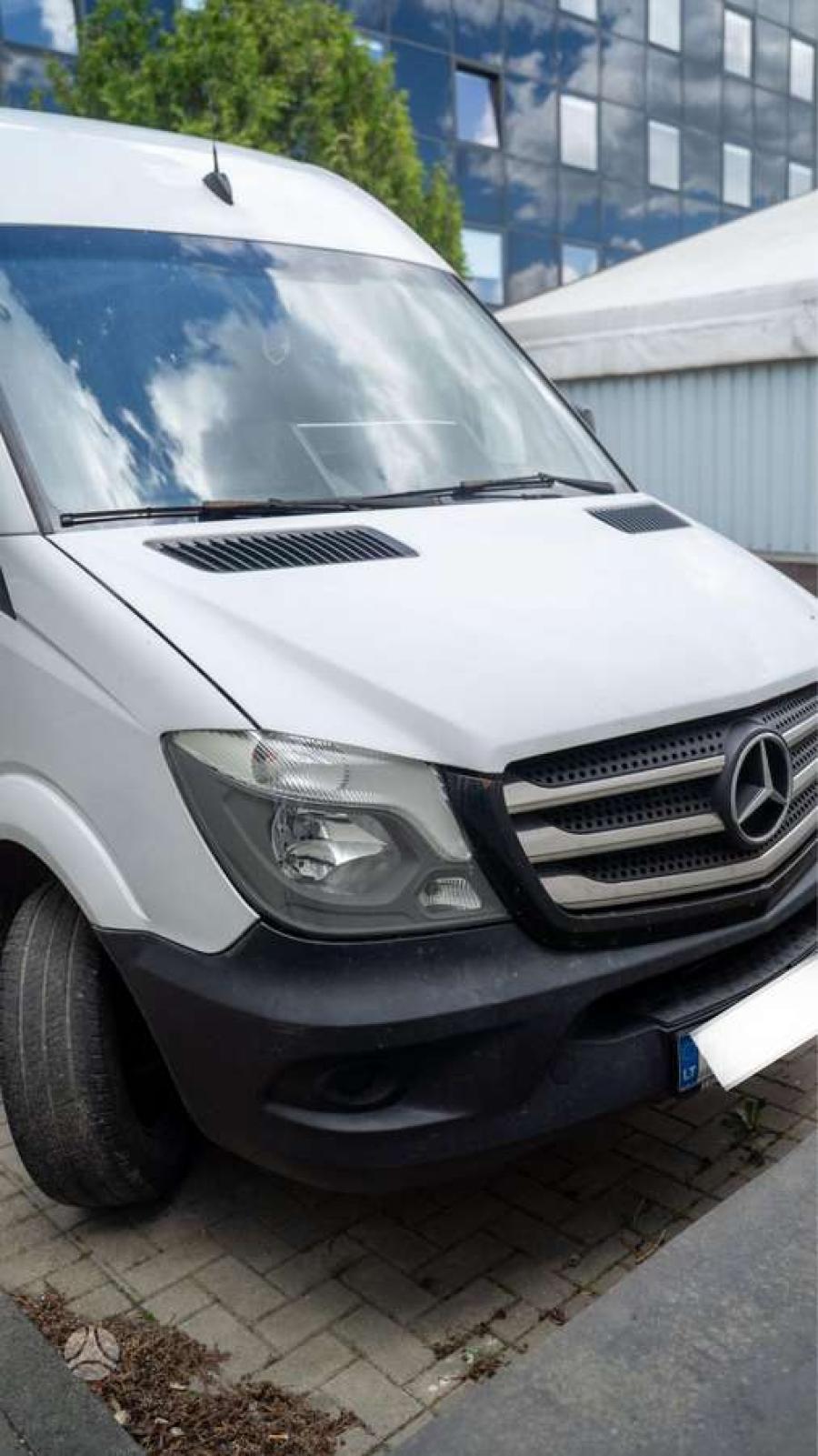 Balts Mercedes-Benz Sprinter 2015 Kauņa, ar dzinēja tilpumu 2.14 L un nobraukumu 385 tūkst. km par 16000 €, foto 1 vietnē AUTOMOTO.COM.LV