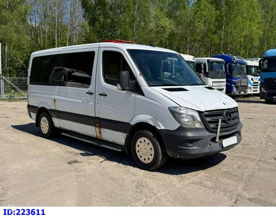 White Mercedes-Benz Sprinter 2015 in Vilnius, with an engine capacity of 2.14 L and mileage of 580 thousand km for 8349 €, photo 1 on AUTOMOTO.COM.LV
