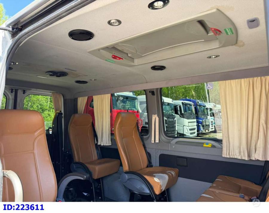 White Mercedes-Benz Sprinter 2015 in Vilnius, with an engine capacity of 2.14 L and mileage of 580 thousand km for 8349 €, photo 8 on AUTOMOTO.COM.LV