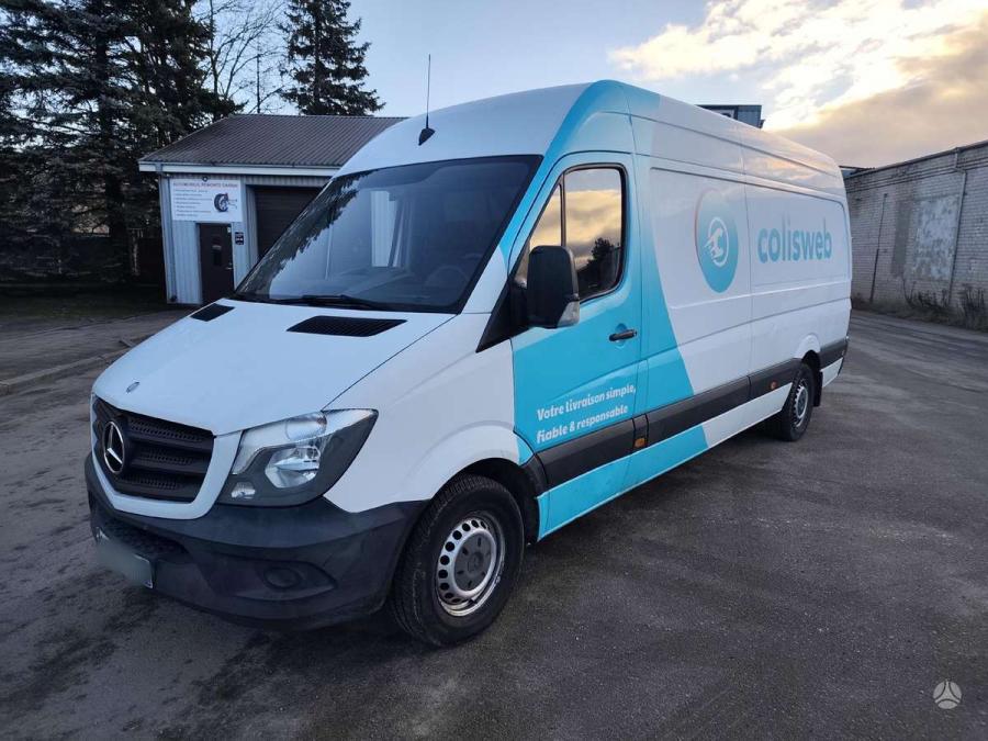Balts Mercedes-Benz Sprinter 2016 Tauragė, ar dzinēja tilpumu 2.14 L un nobraukumu 322 tūkst. km par 8600 €, foto 1 vietnē AUTOMOTO.COM.LV