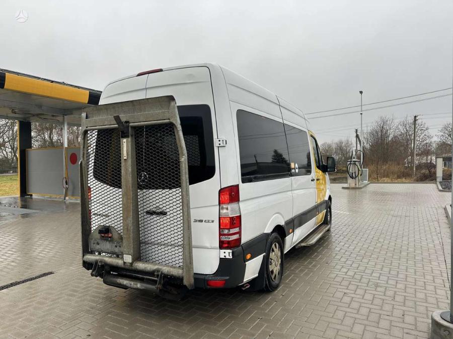 Balts Mercedes-Benz Sprinter 2016 Kauņa, ar dzinēja tilpumu 2.20 L un nobraukumu 510 tūkst. km par 7500 €, foto 4 vietnē AUTOMOTO.COM.LV