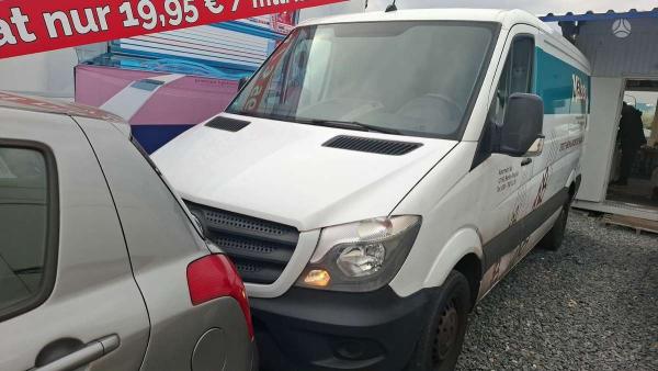 White Mercedes-Benz Sprinter 2016 in Marijampole, with an engine capacity of 0.22 L and mileage of 315 thousand km for 6500 €, photo 2 on AUTOMOTO.COM.LV